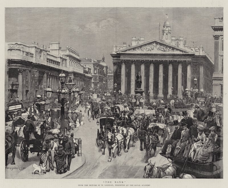 The Bank by William Logsdail: Buy fine art print